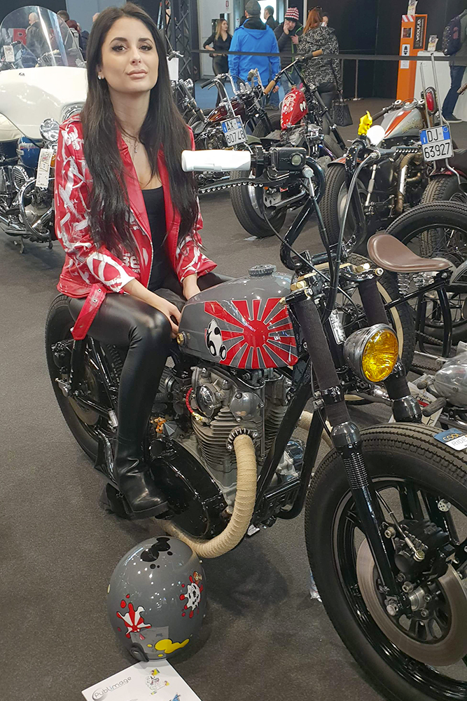 Seb Kustom Motorcycle au «Motor Bike Expo» - MotoManiaque